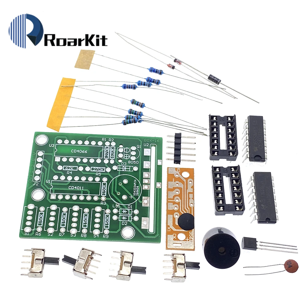 16-Music-Sound-Box-BOX-16-Board-16-Tone-Electronic-Module-DIY-Kit-Parts ...