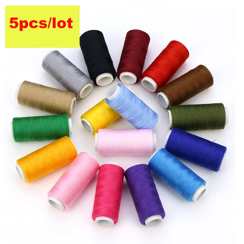 Hilos de costura de algodón de alta tenacidad, bordado a máquina, hilo ...
