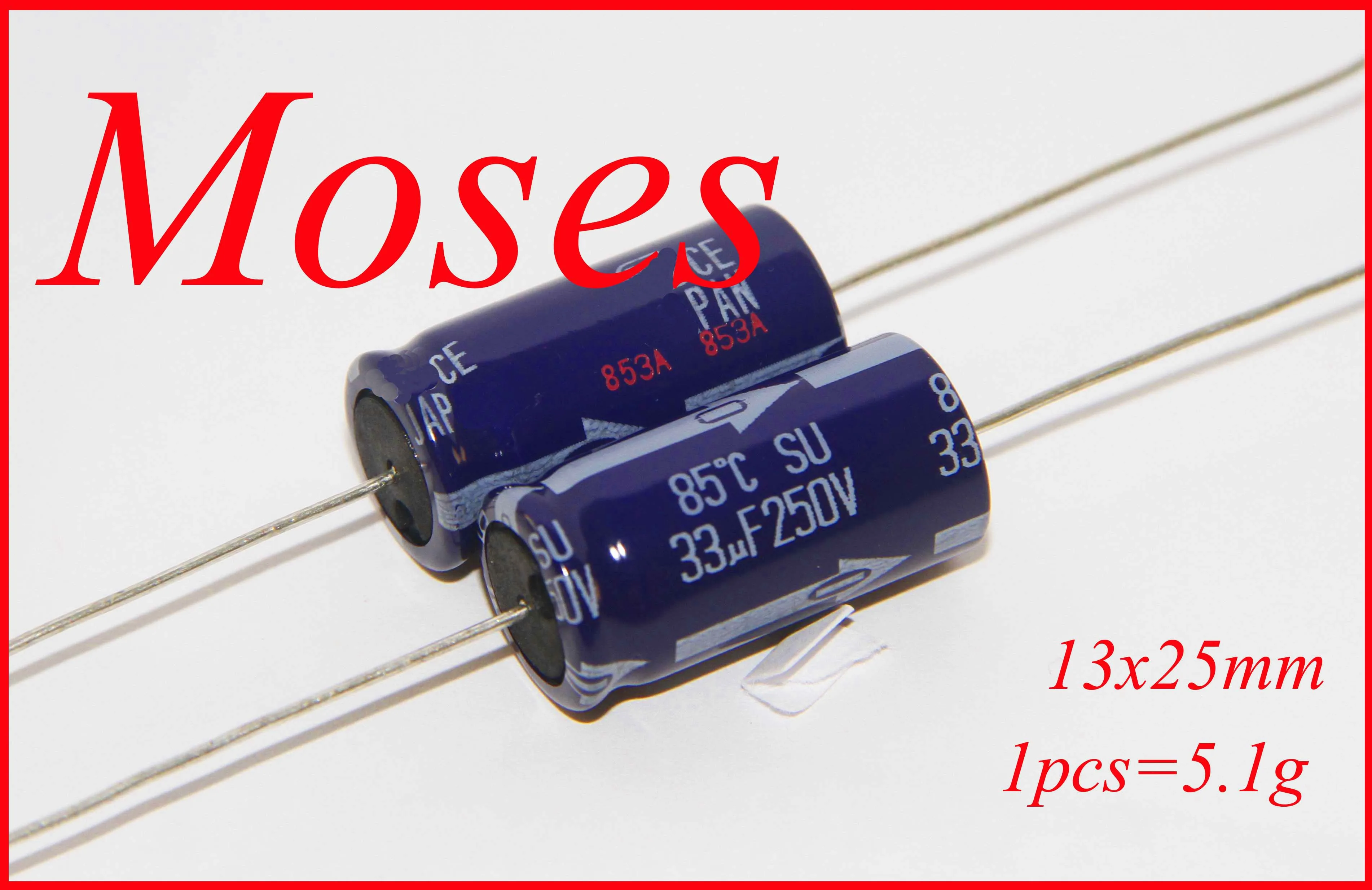 250v 33uf 47uf 16x30mm 100% Original New Japan Capacitance Axial Audio ...