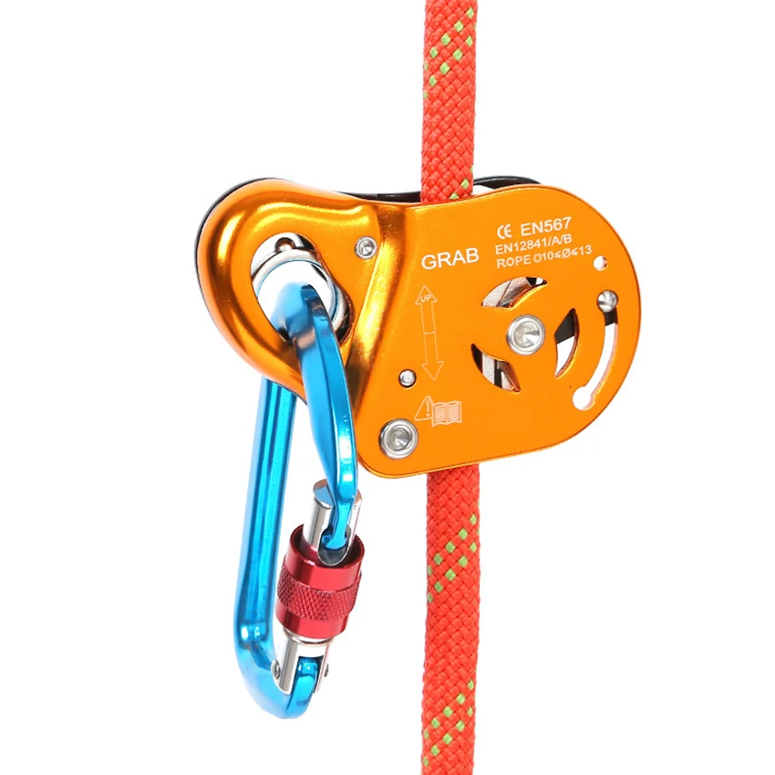 Removable Self-locking Rope Grab, 100KG Fall Protection, Fits 10-13mm ...