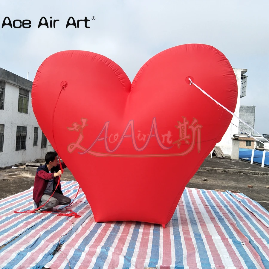Valentine's Day Special Giant Inflatable Red Heart For Inflatable ...