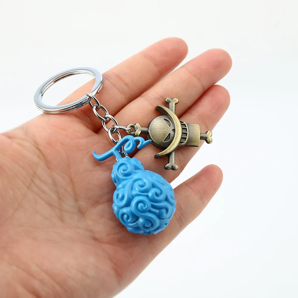 Get it Now Anime Key Holder Metal One Piece Keychain Online