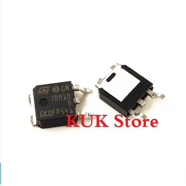 Original 100% NEW 78M10 B L78M10ABDT 78M10B DPAK 10PCS/LOT|Replacement ...