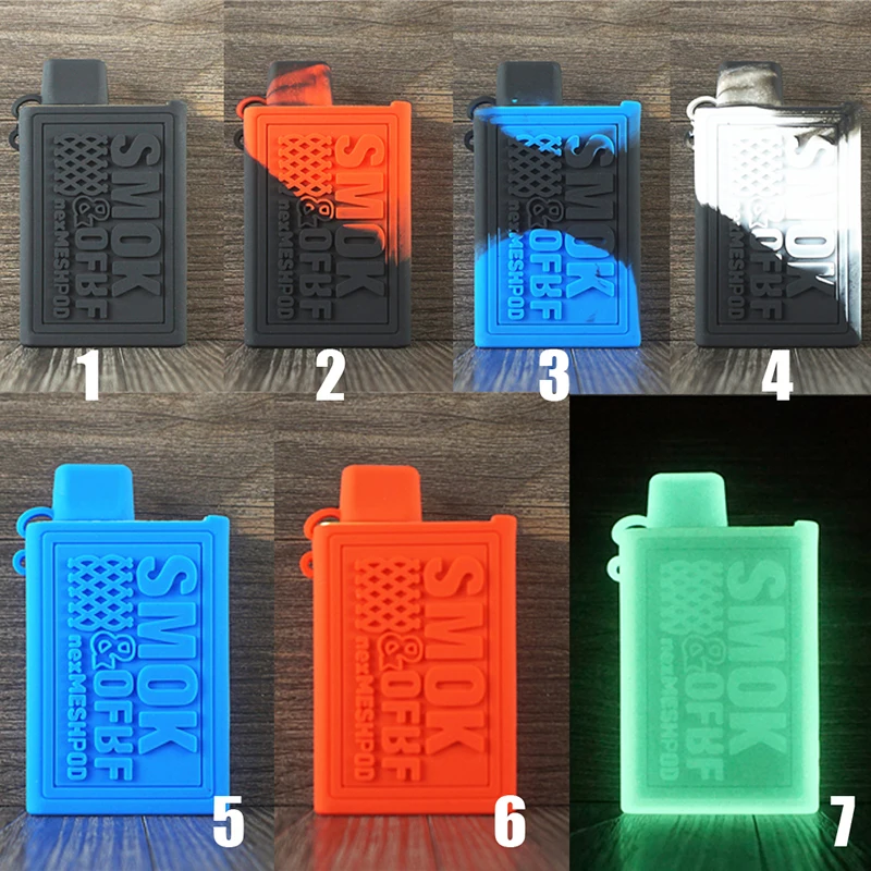 Funda texturizada para SMOK OFRF nexMESH Pod 30W, cubierta de silicona ...