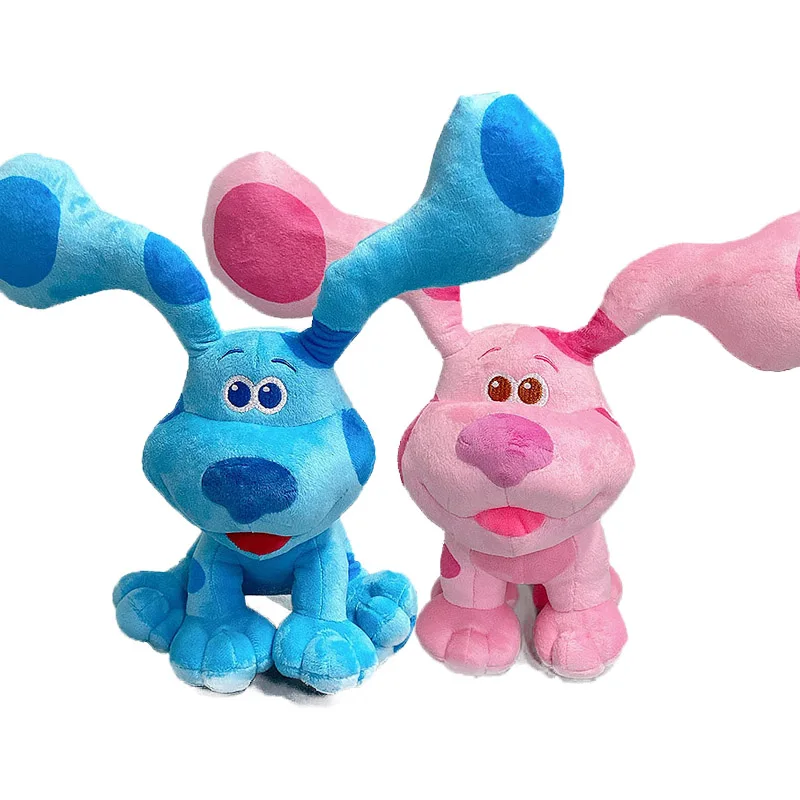 Toys & Games Stuffed Animals & Plushies Toys Blue and Magenta 6in plush ...