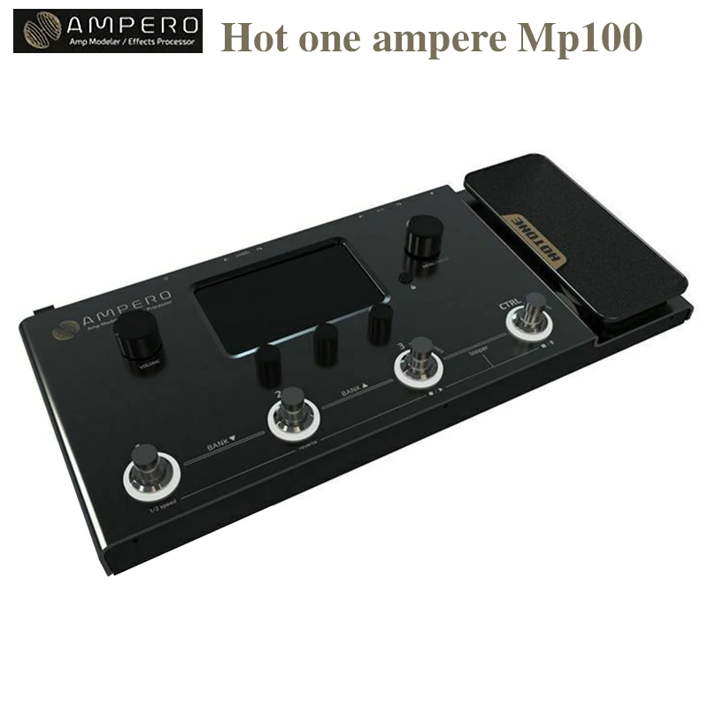 Hotone ampero mp-100, modelo compacto amp y procesador de efectos con ...