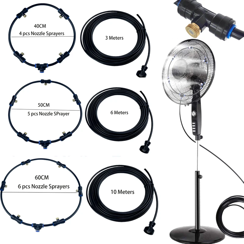 Misting System Sprinkler Nozzle Mist Cooling Water - Fan Mist System 1/ ...