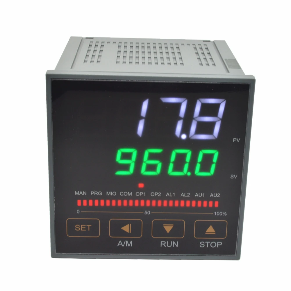 96x96mm AI 516 Thermostat TC/RTD K J E S PT100 Input Intelligent PID Temperature Controller ...