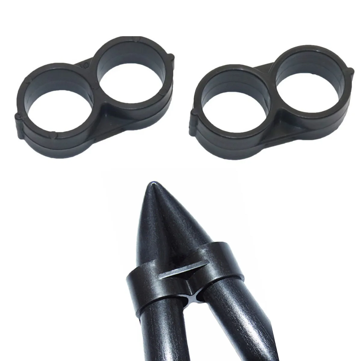 8-Shaped 16mm Pipe Folded End Plug Hose Tube Water Stopper Garden ...