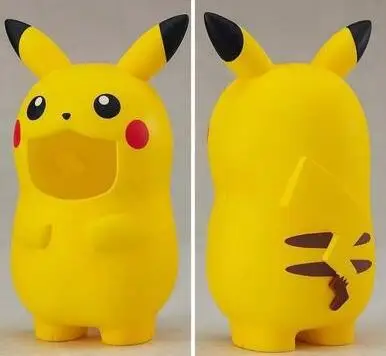 Figuras de acción de Pokémon Pikachu con partes faciales en estuche ...