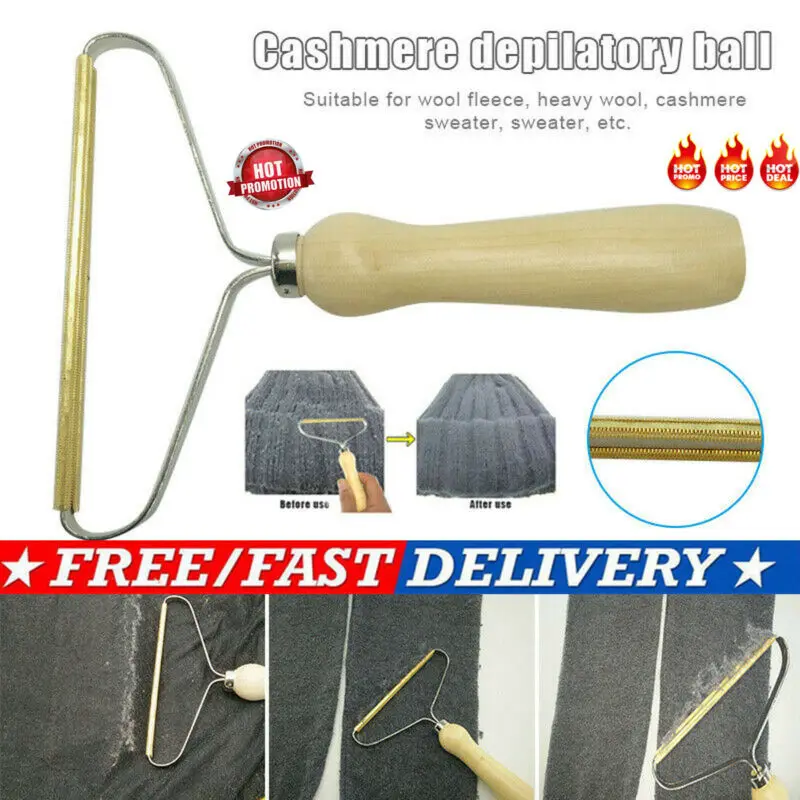 Portable Lint Remover Clothes Fuzz Fabric Shaver Brush Tool Power Free ...