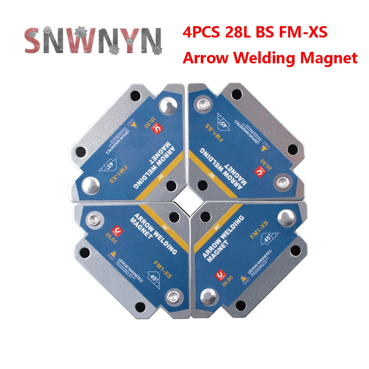 4pcs Magnetic Welding Holders Multi-angle Solder Arrow Magnet Weld ...