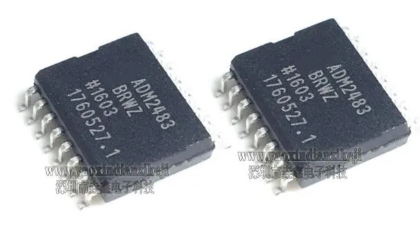 새로운 원본 ADM2483BRWZ ADM2483 ADM2483B SOP 16 10 개/몫|원격 조종| - AliExpress