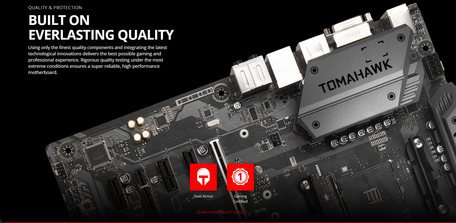 MSI B450 Tomahawk AM4 DDR4 Motherboard | PC ROOM