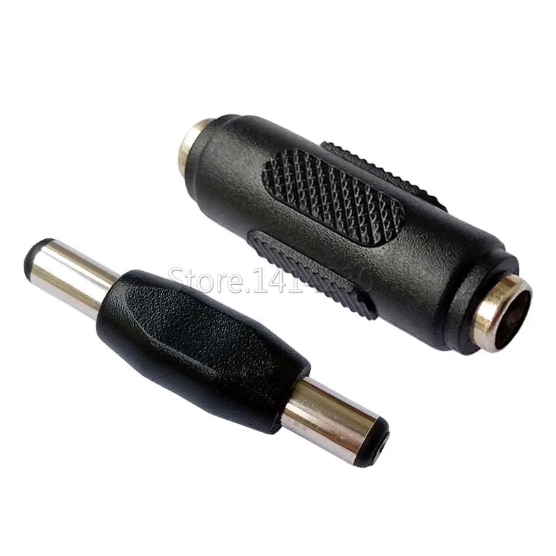 DC Conversion Head Jack double male to male 5.5*2.1MM / 5.5X2.1mm ...