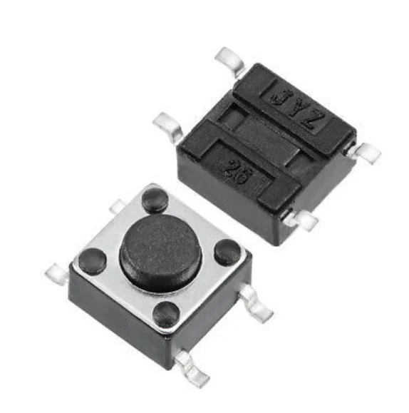 Interruptor táctil SMD de 100 Uds. 6x6x5mm para Arduino 6*6*5mm 6*6*4,3/5/6/7/8/9/10/12 MM ...