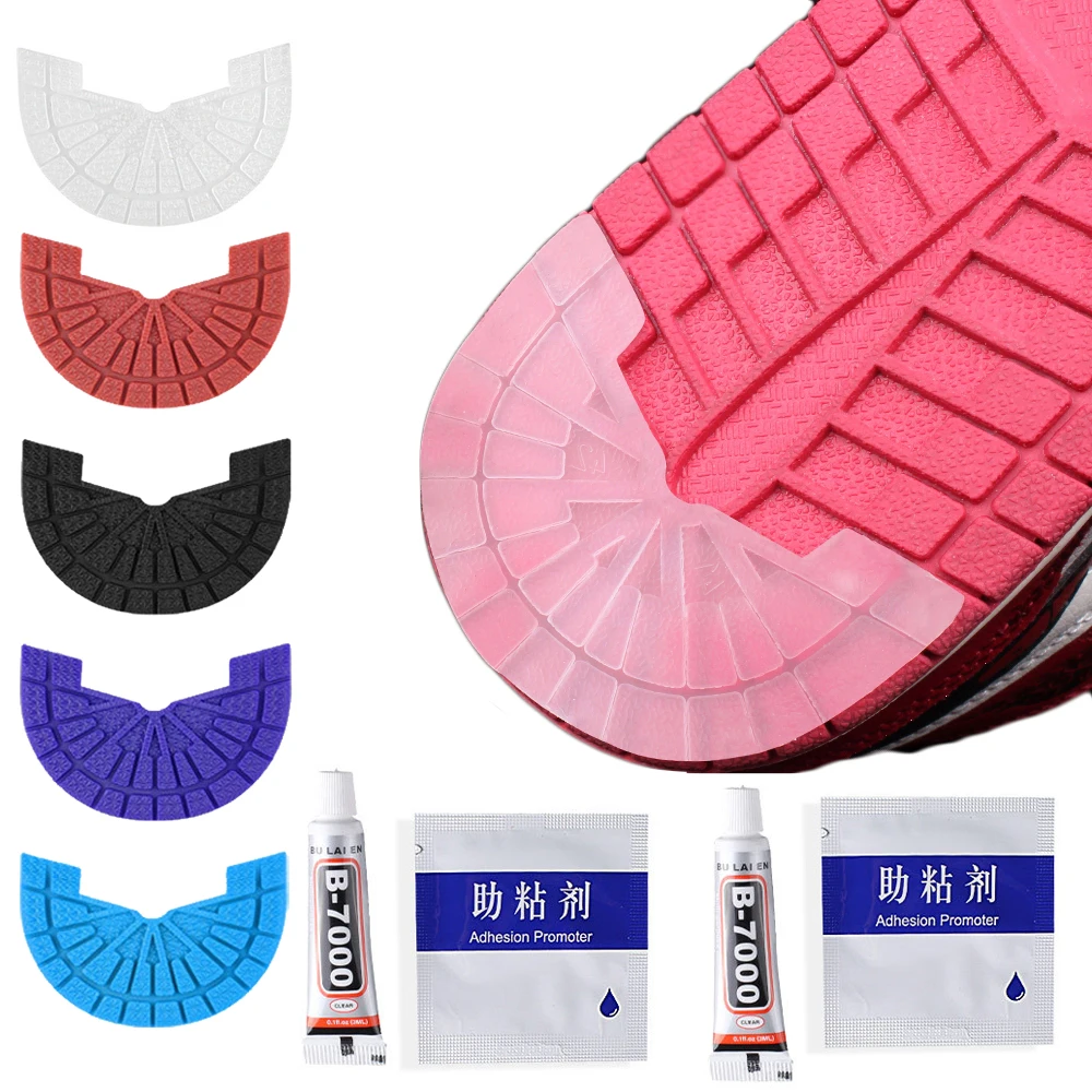 Rubber Shoe Sole Protector for Sneakers Heel Anti Slip Sole Protection ...
