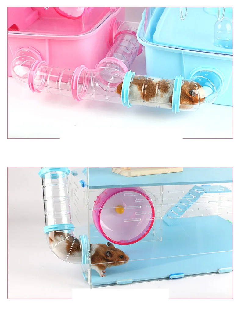 Plastic Hamster Cages With Tubes