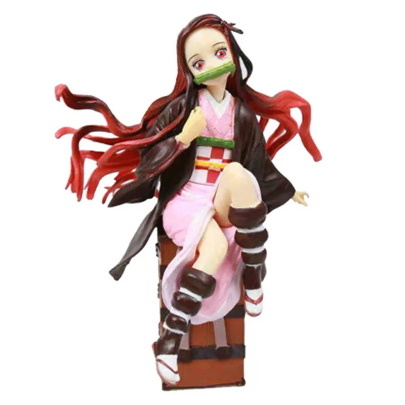 Demon-slayer-artigos-de-decora-o-kamado-nezuko-postura-sentada-com ...