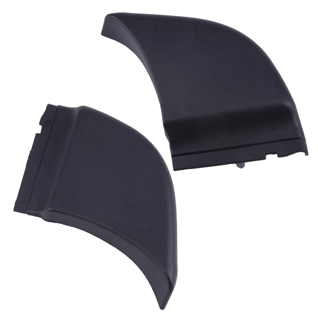 1 Pair Car Rear Bumper End Plate Corner Cap Trim Black ABS 52163-0K010 ...