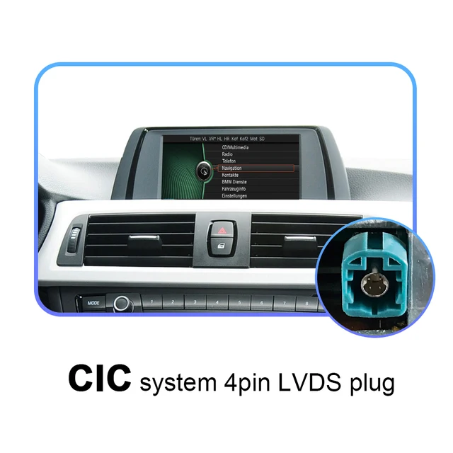 ISUDAR Wireless Carplay Android Auto Module AI Box For BMW F10 F20 F30 ...