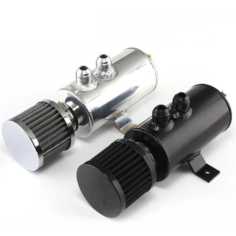 Oil-Catch-Can-Tank-with-Breather-Filter-Aluminium-10-AN-Round-750ml ...