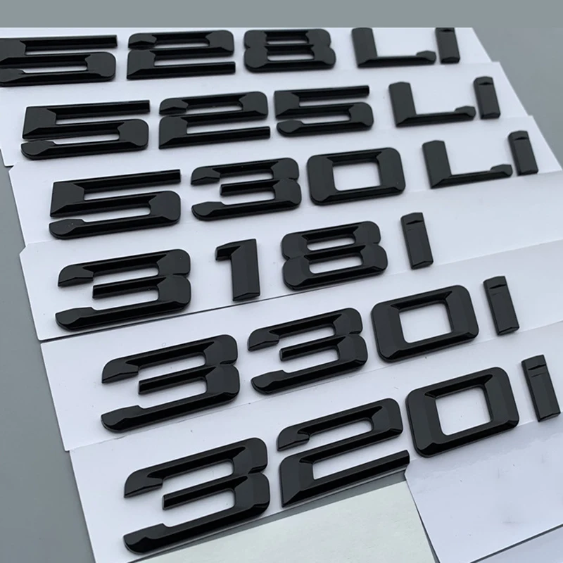 Diy Letter M Li Number Emblem For Bmw M650i M735li M740li M750li M760li ...