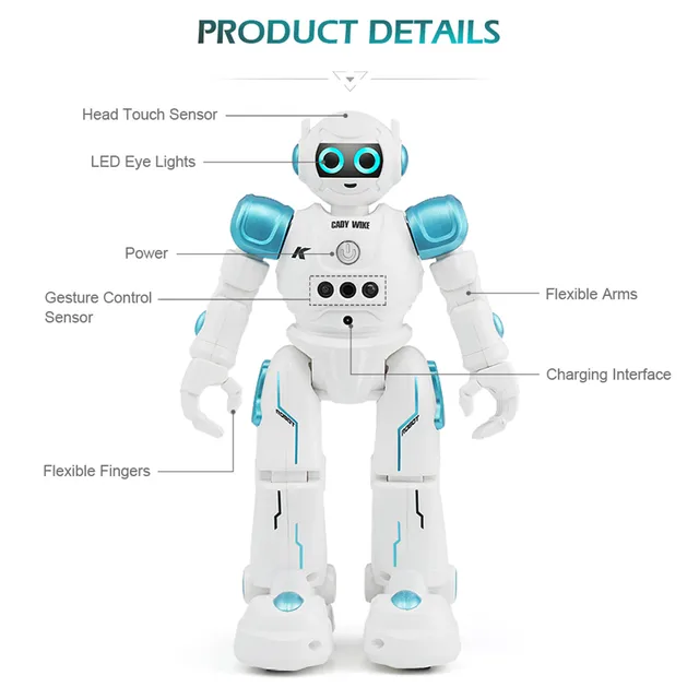 JJRC R11 RC Robot Toy Smart Dancing Robot Interactive Toys Robots ...