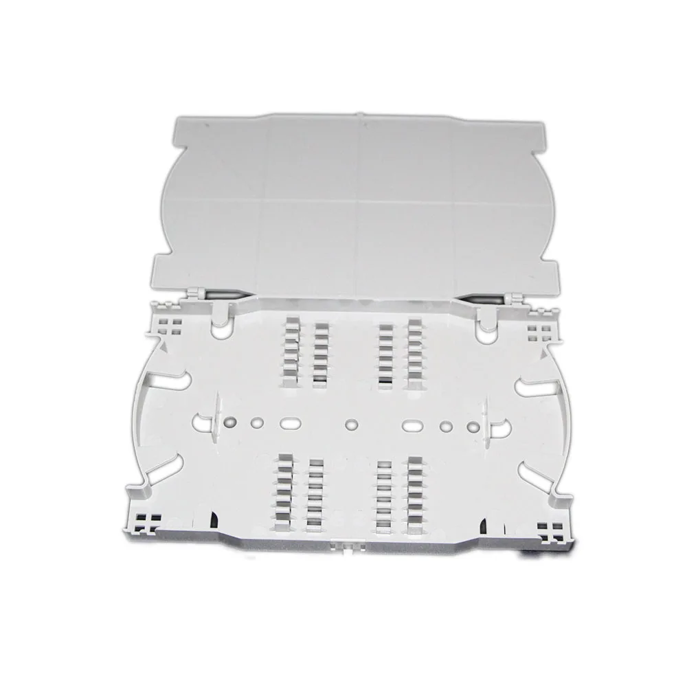 10-Pieces-24-Cords-Optical-Fiber-Splice-Tray-FTTH-Fusion-Tray-with ...