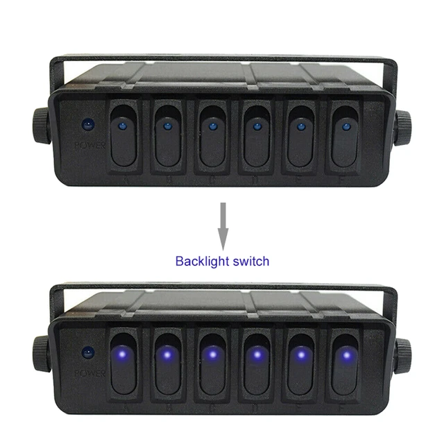 Jeep Toggle Switch Panel
