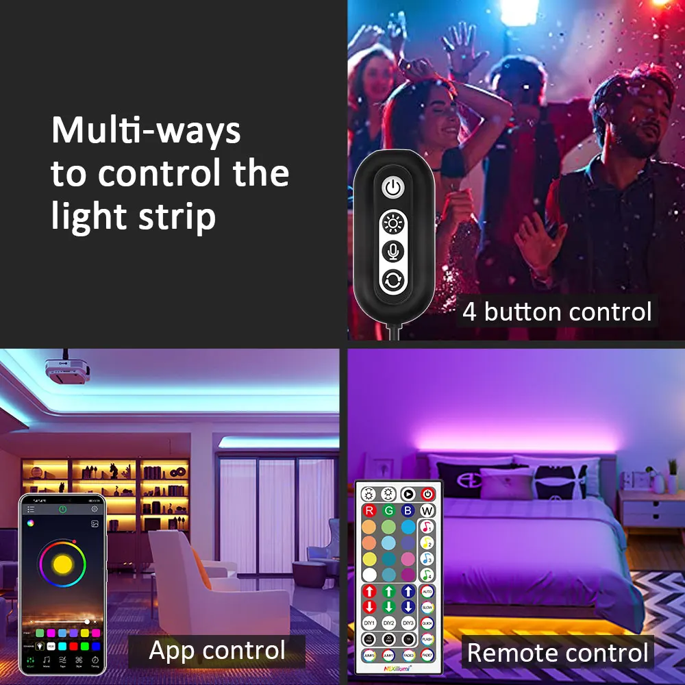 Suntech Led Aquarium Lights Remote Led Light Strips | App Control Led