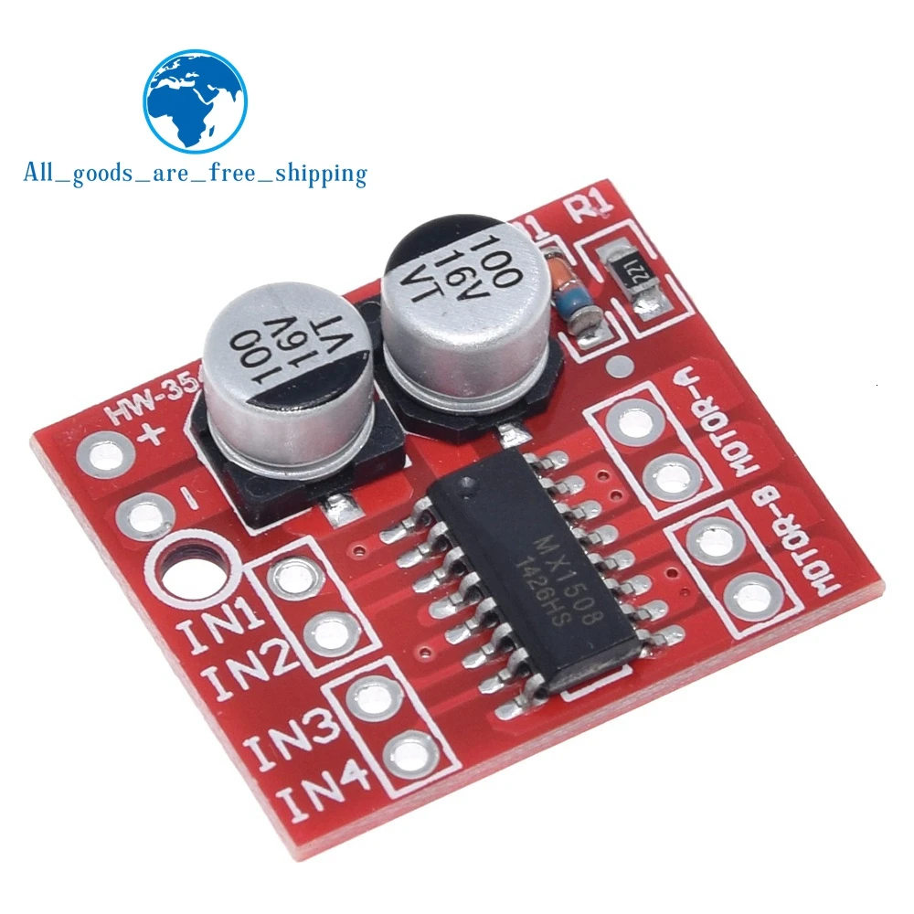 Dc Motor Drive Module Reversing Pwm Speed Dual H Bridge Stepper Motor ...