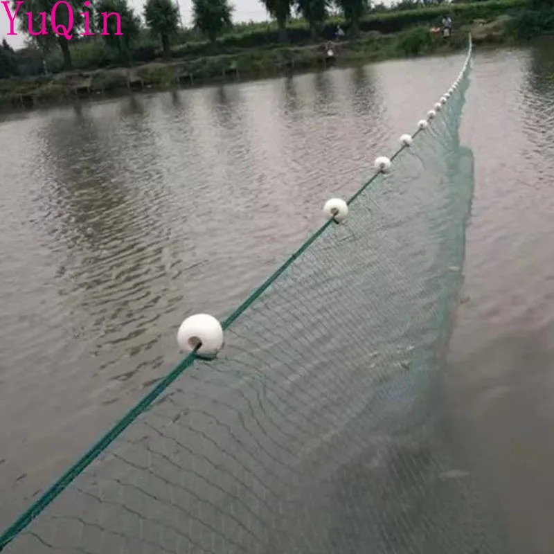 strong nylon net Depth2m Length 5M fishing net traw net red pesca 25mm ...