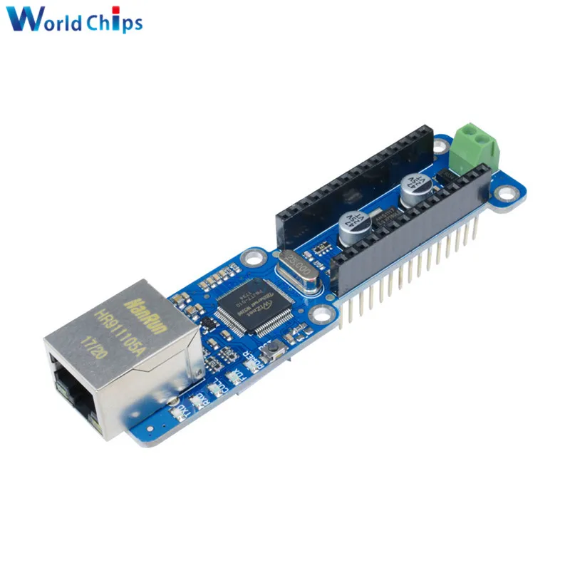 Ethernet Nano W5100 Ethernet Shield LAN Network Module Board for Micro ...