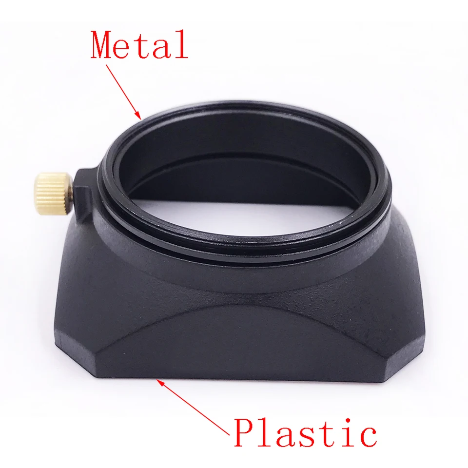 Universal Lens Hood For Canon Nikon Sony 43mm Metal Wide Angle Lens ...