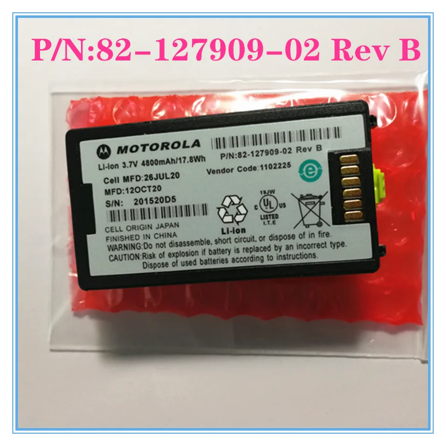 New P/N: 82-127909-02 Rev B 4800mAh Motorola Zebra Symbol MC3090 MC3190 ...