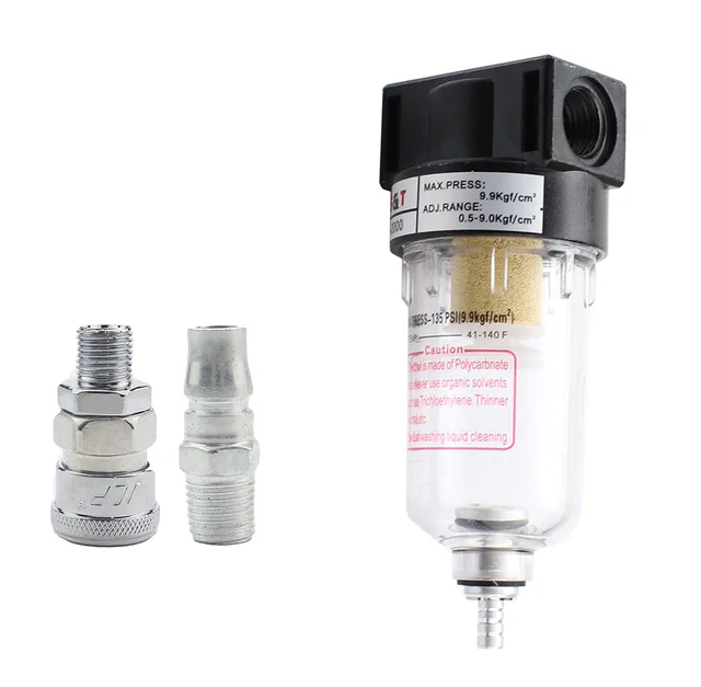 Af2000 1/4 Forrásprocesszor Rézszűrő Légszivattyú Szűrőolaj És Víz ...