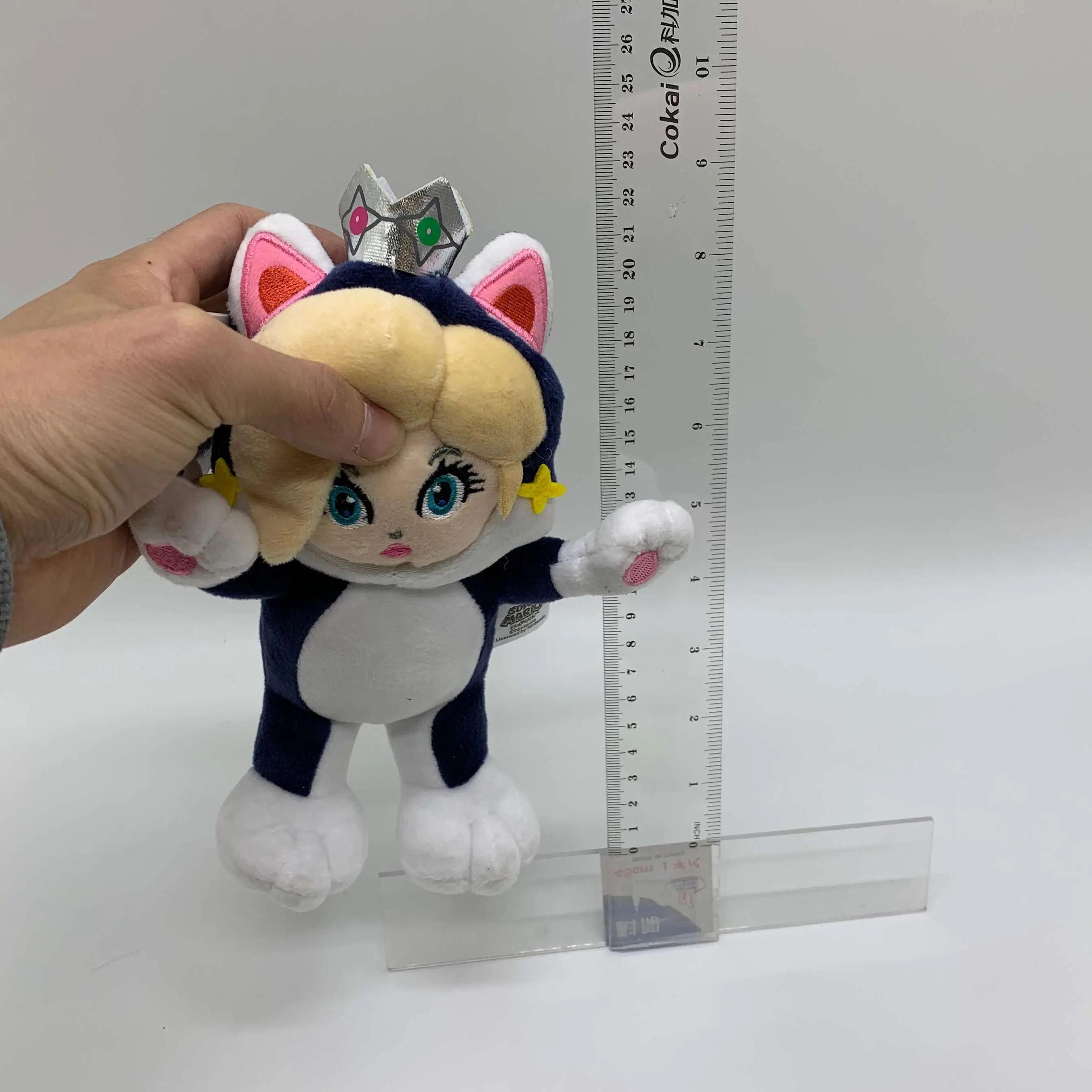 2X Super Mario Cat Princess Peach Rosalina Plush Soft Toy Doll Stuffed ...