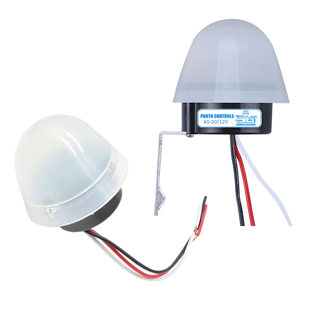 Waterproof Sensitive Auto Photo Switch On/Off Photocell Street Light ...