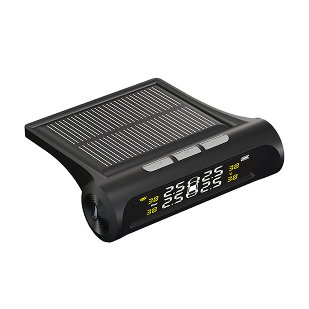 Автомобильная система контроля давления в шинах HD цифровой ЖК-дисплей ...