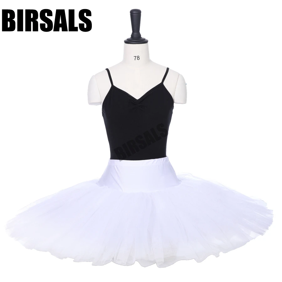 firm tutu white Half Rehearsal Ballet Tutu Girls Ballerina Ballet Half ...