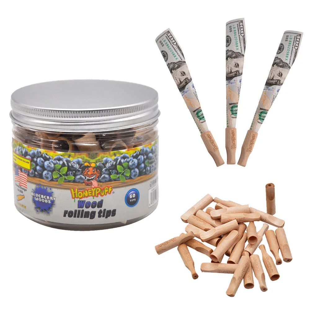 60 Pcs Scented Berken Sigaret Pijp Filter Wood Pijpen Kruid Tabak Pijp ...