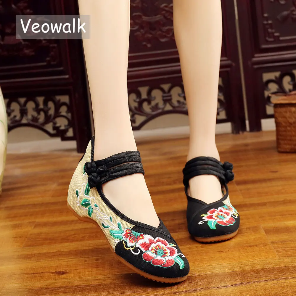 Embroidery Chinese Shoes Woman | Old Style Women Beijing Shoes - Spring ...