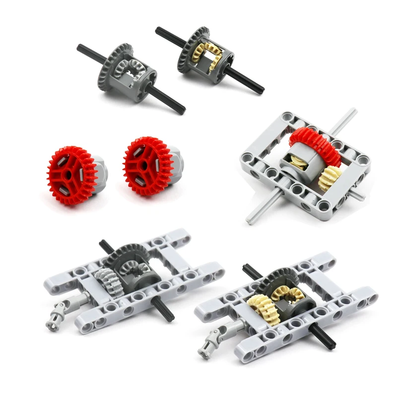 New-Arrival-MOC-Technical-Parts-Building-Blocks-Bricks-Differential ...