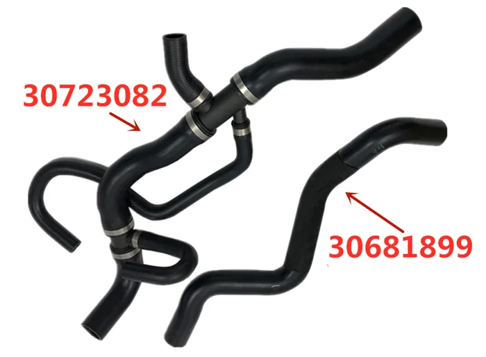 터보 라디에이터 냉각수 호스 볼보 C30 C70 S40 V50 용, 1.6L 2.0L 2.4L 2.5L 30723082 ...