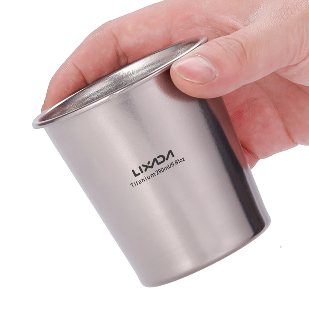 Titanium Camping Cup | Lixada Titanium Cup | Titanium Cup Beer ...
