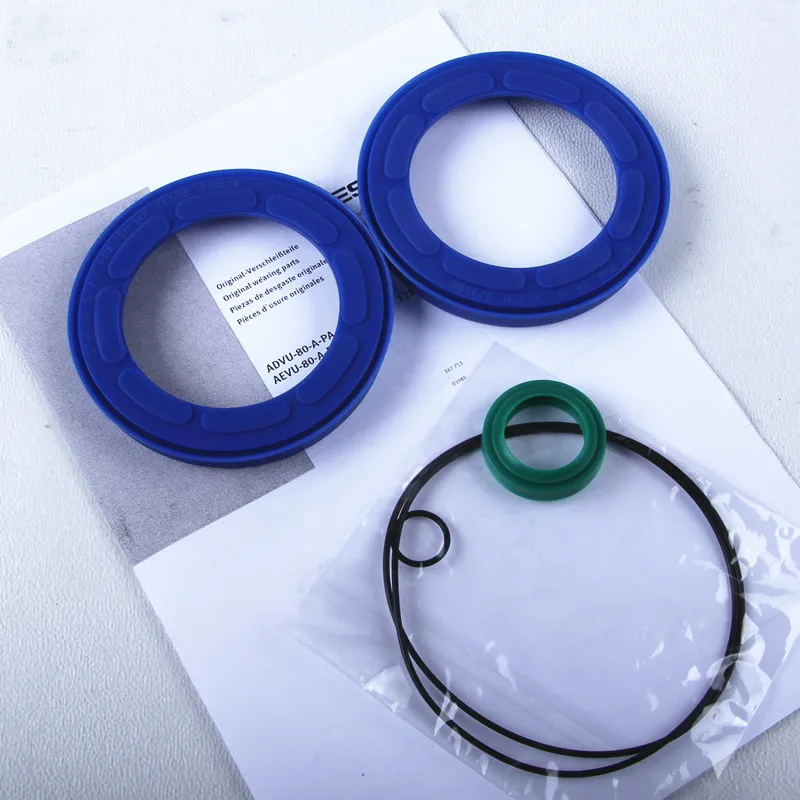 Pneumatic cylinder piston seals ring kits ADVU/AEVU-80-A-PA Mat.-Nr ...