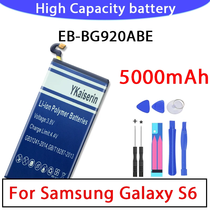 EB BG920ABE Bateria do telefone Para Samsung GALAXY S6 SM G920 G920F ...