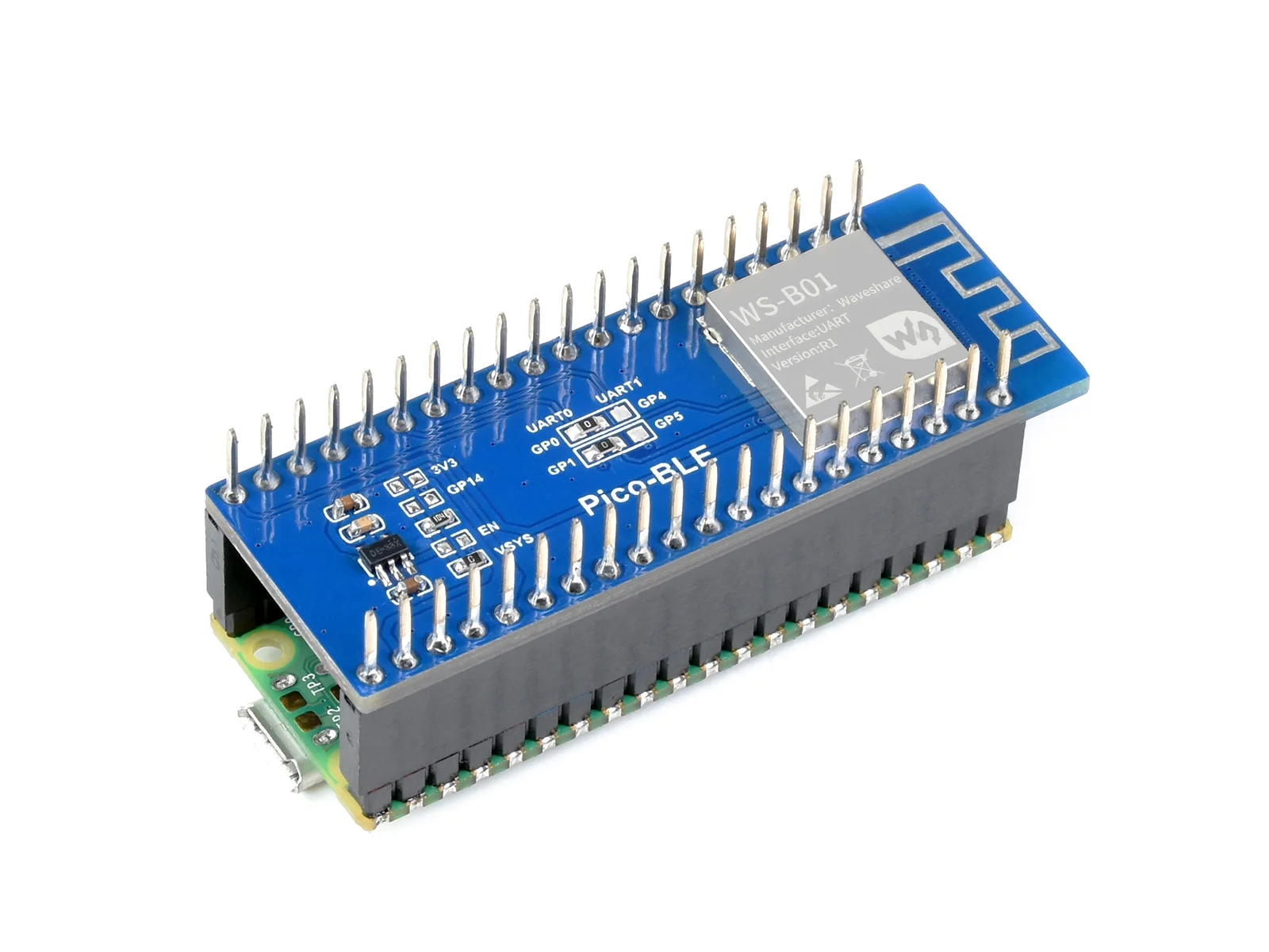 Waveshare-Dual-Mode-Bluetooth-Module-For-Raspberry-Pi-Pico-SPP-BLE ...