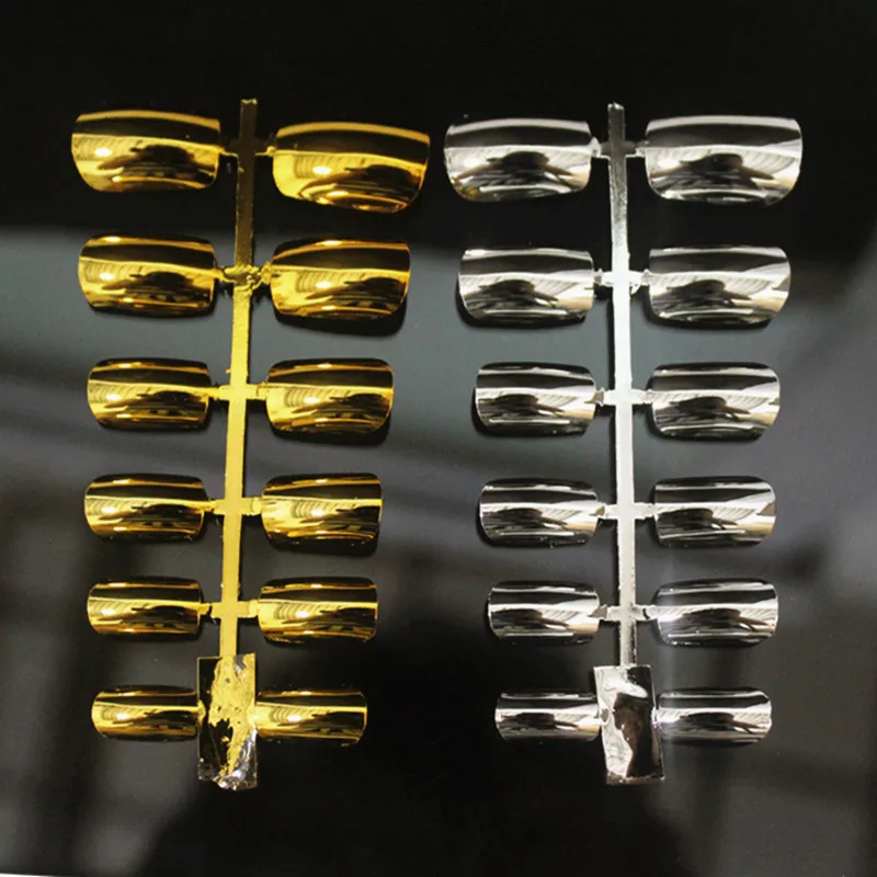 12 шт комплект Светоотражающие зеркальные легкие мягкие металлические накладные французские